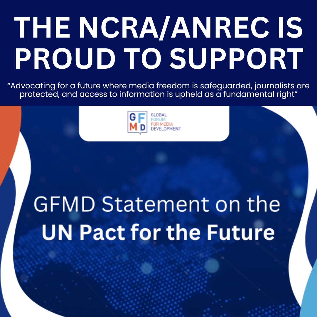 GFMD Statement on the UN Pact for the Future - NCRA/ANREC