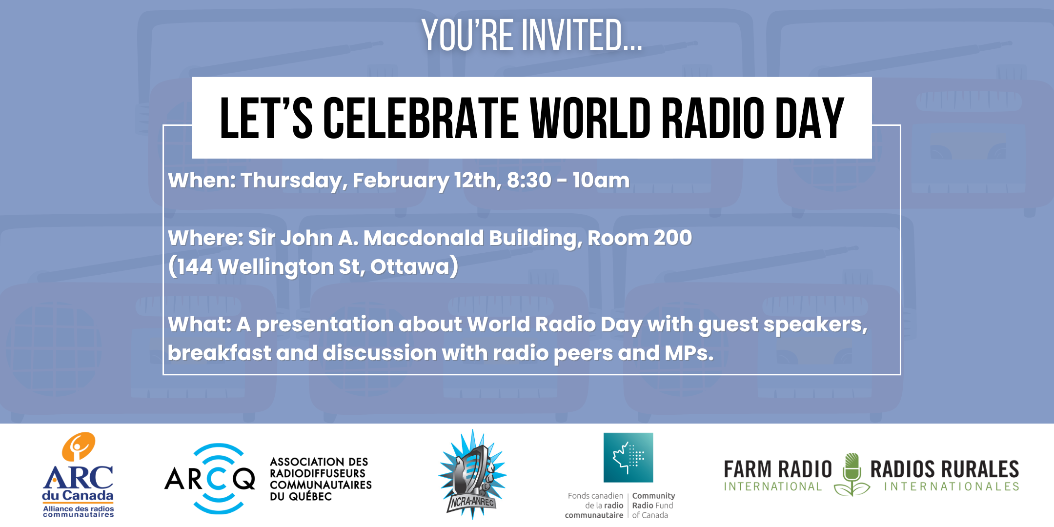 The National Campus and Community Radio Association (NCRA/ANREC) and ...